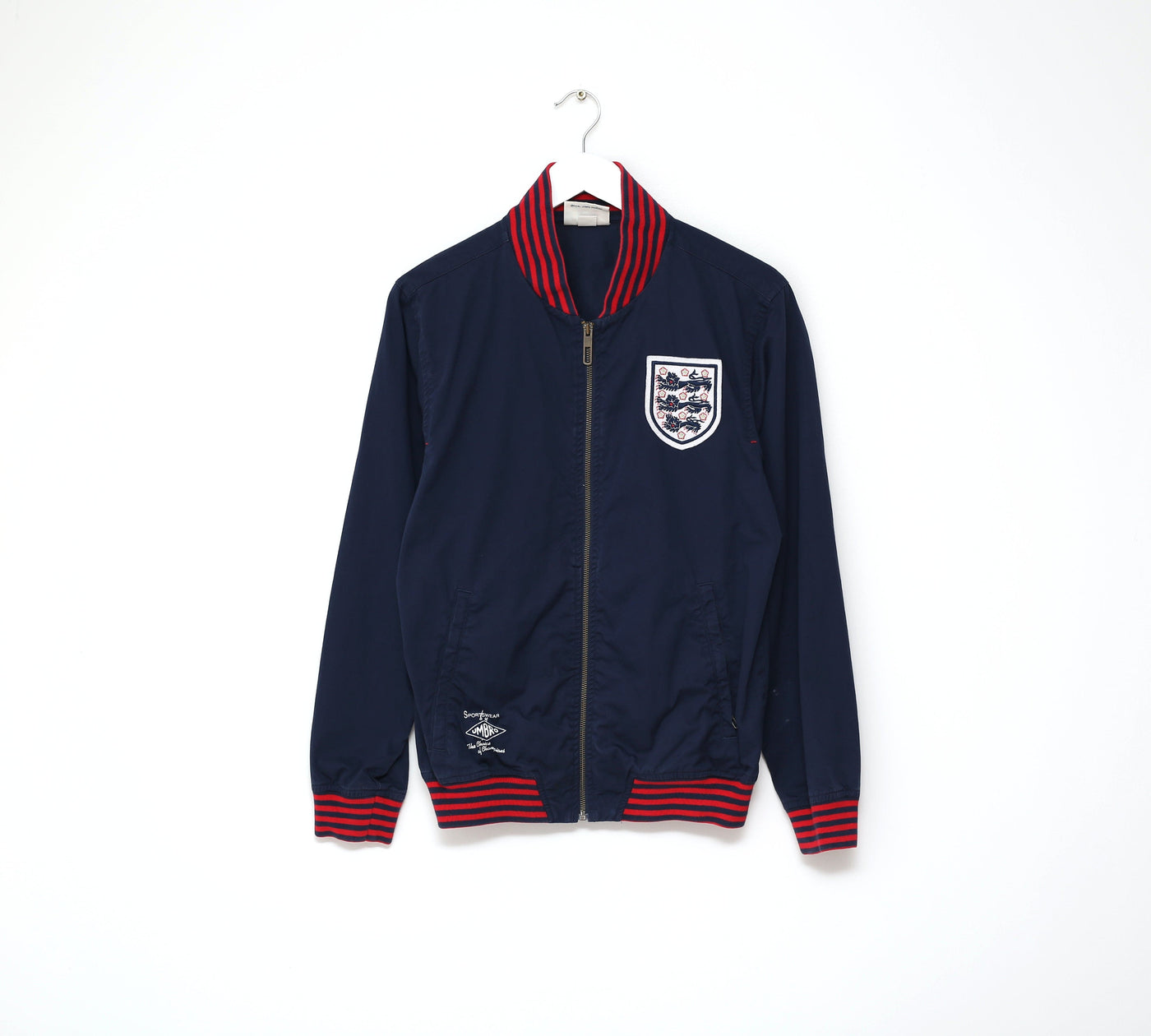 1966 Alf RAMSEY England Retro Umbro Football Track Top Jacket (S) Worl ...