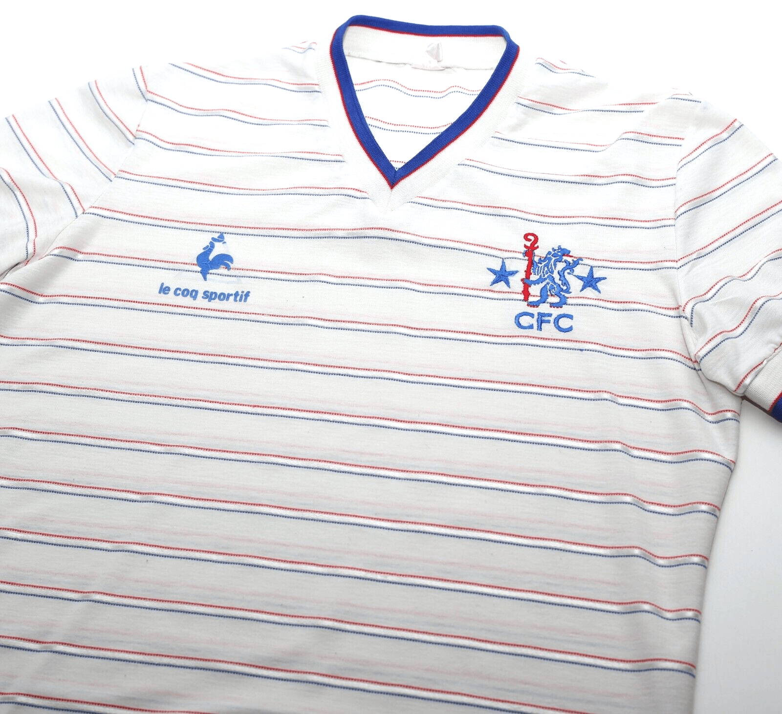 1984/85 CHELSEA Vintage le coq sportif Away Football Shirt Jersey (Y/X ...