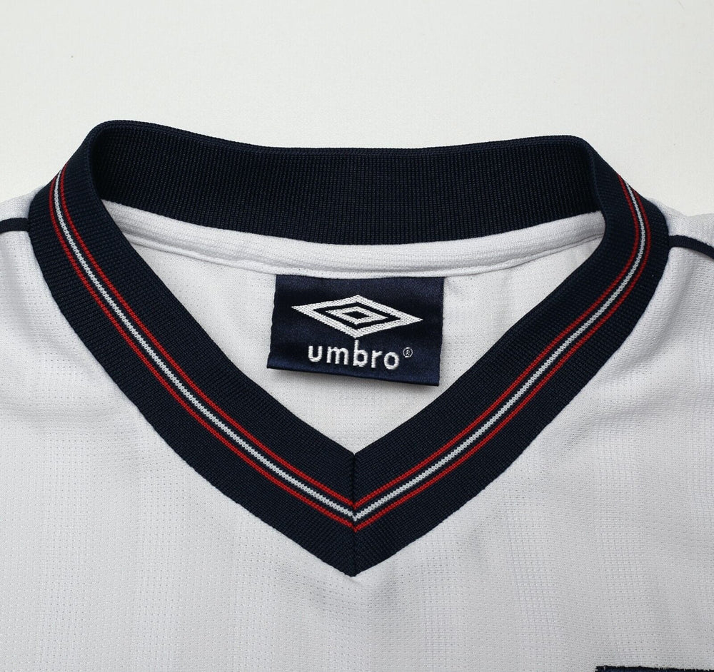1984/87 ENGLAND Retro Umbro Home Football Shirt (M) Mexico World Cup 1 ...