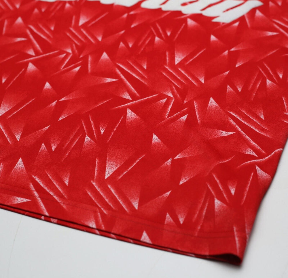 1989/91 LIVERPOOL Retro adidas Originals Candy Home Football Shirt (L ...