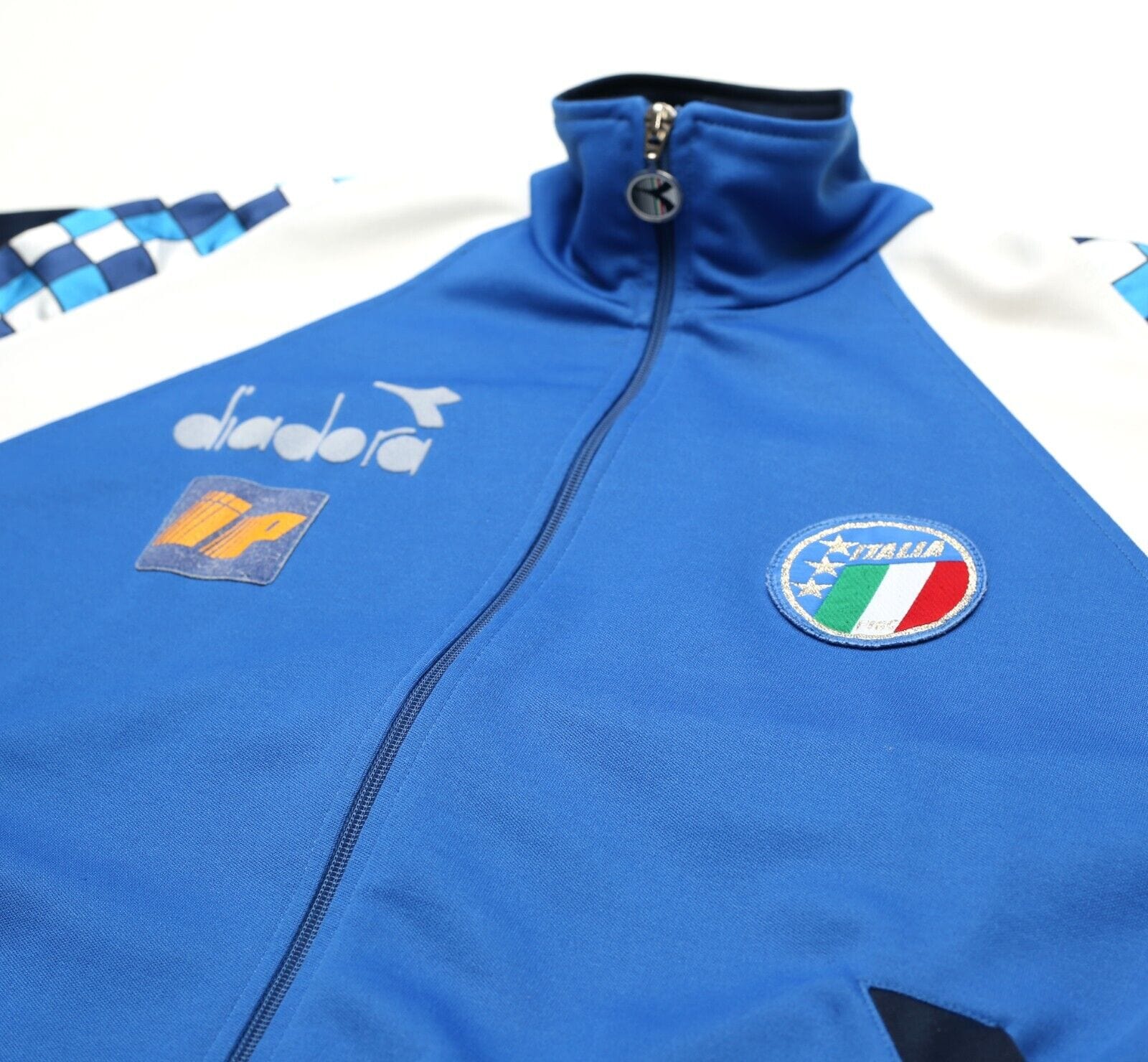 1990/92 ITALY Vintage Diadora Player Issue Track Top Jacket (M/L ...