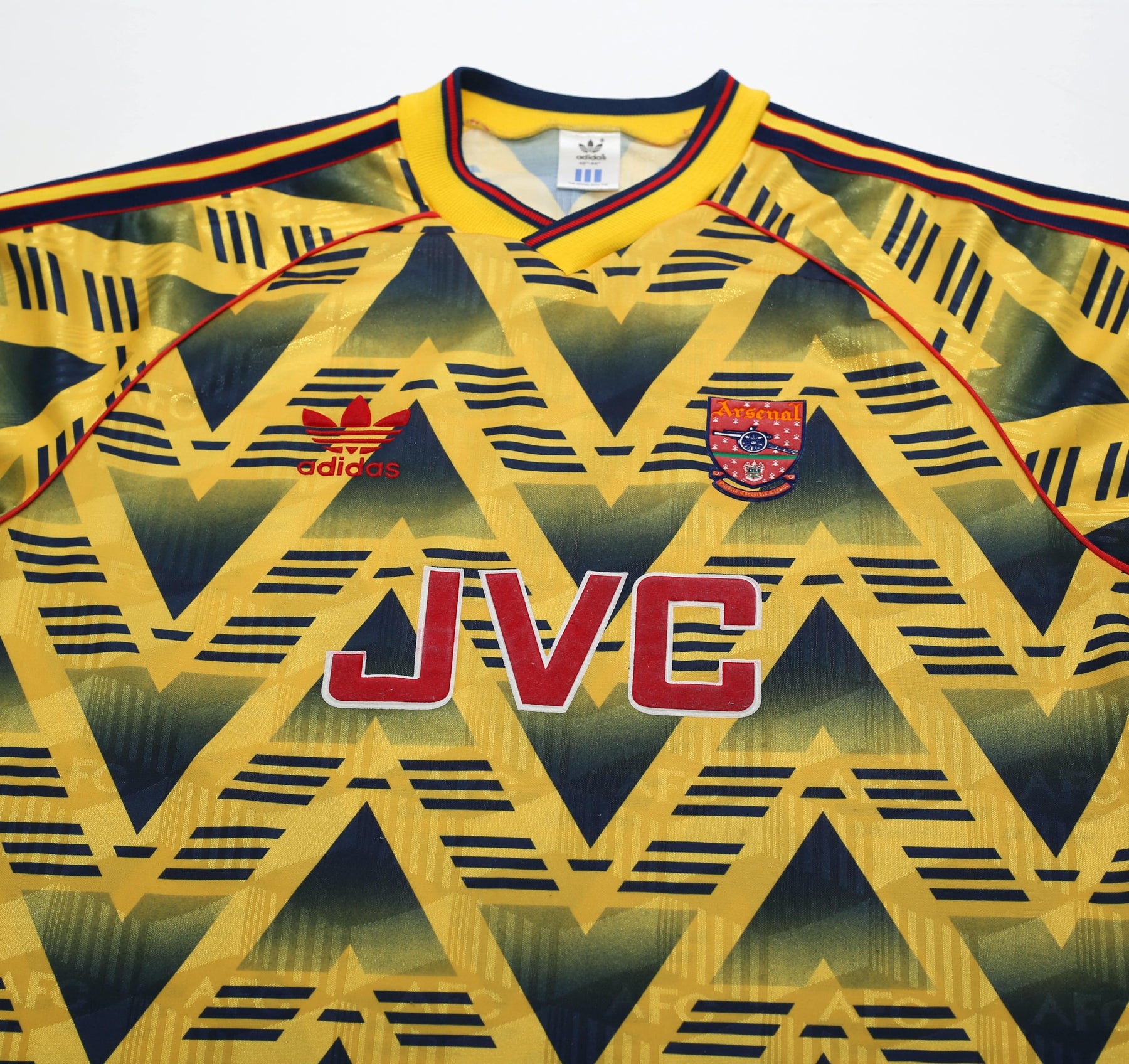 1991/93 Arsenal Vintage adidas away Football Shirt | Size L | Official ...