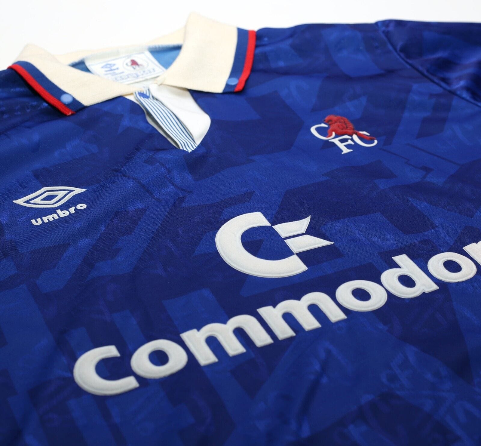 1991/93 CHELSEA Vintage Umbro Home Football Shirt (XL) Commodore BNWOT ...