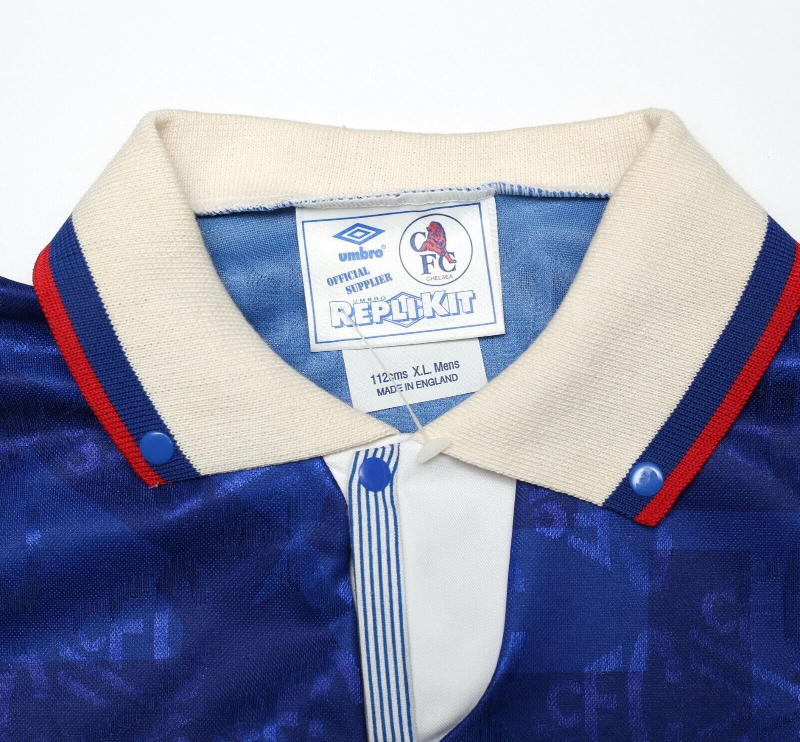 1991/93 CHELSEA Vintage Umbro Home Football Shirt (XL) Commodore BNWOT ...