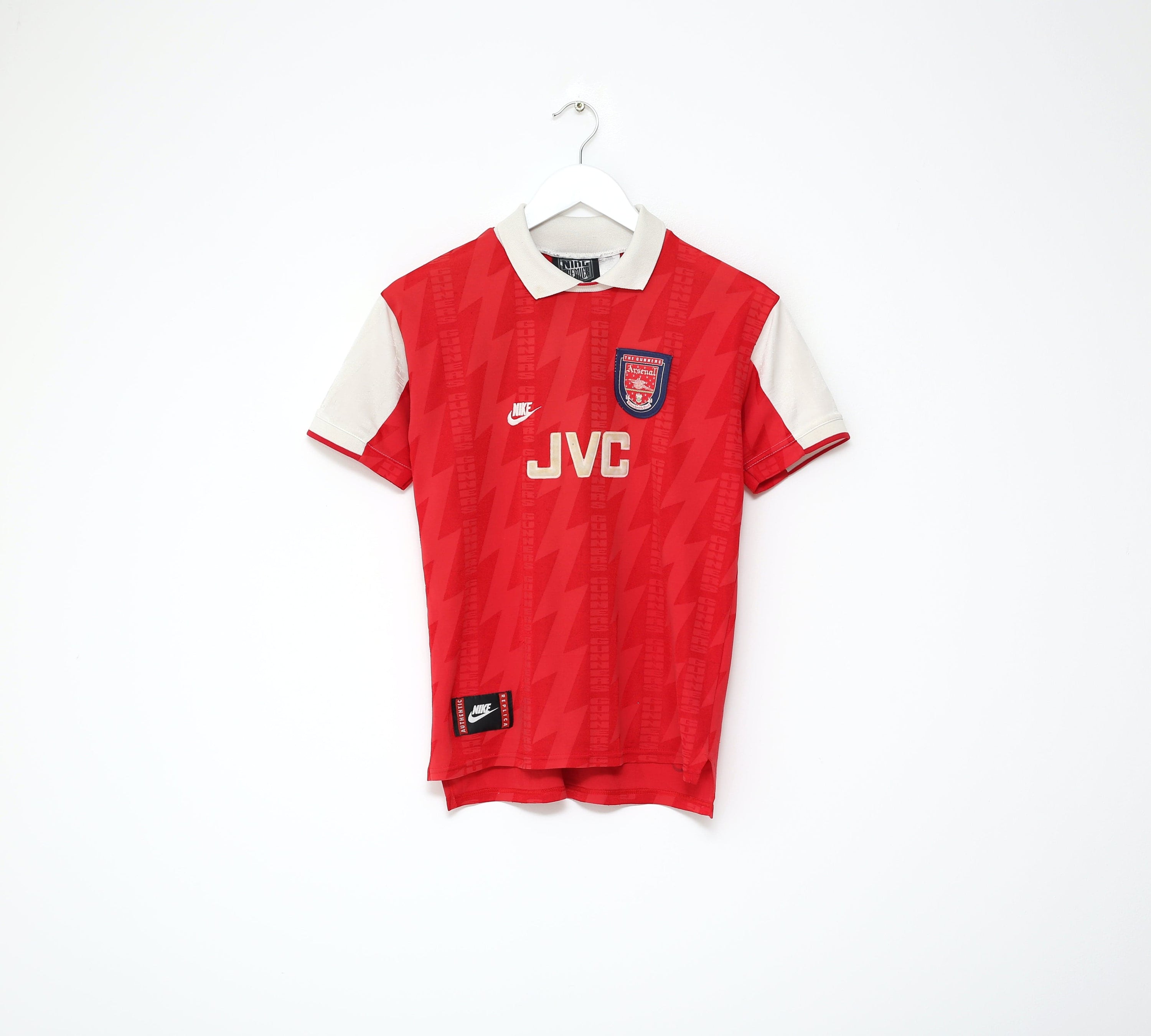 1994/96 Arsenal Vintage Nike Home Football Shirt Jersey | Size Large ...