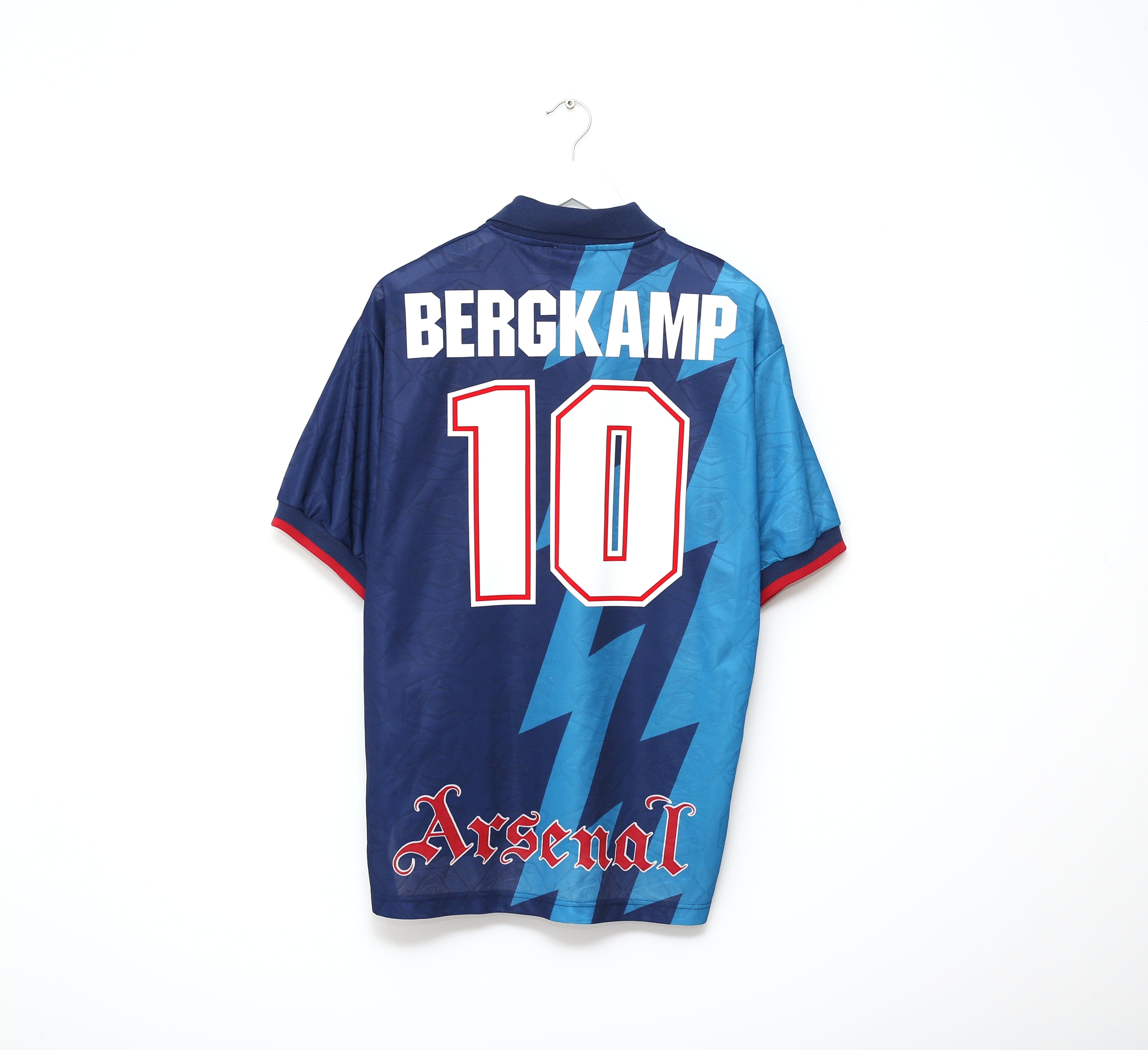 Vintage Dennis Bergkamp football shirts | Arsenal | Inter Milan ...