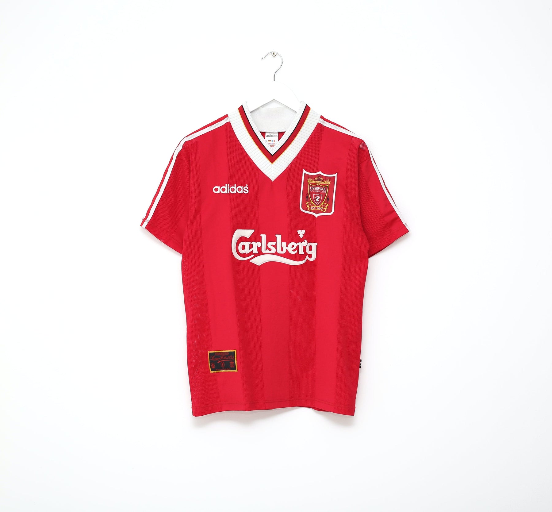 1995/96 FOWLER #23 Liverpool Adidas Home Football Shirt (M) - Football ...