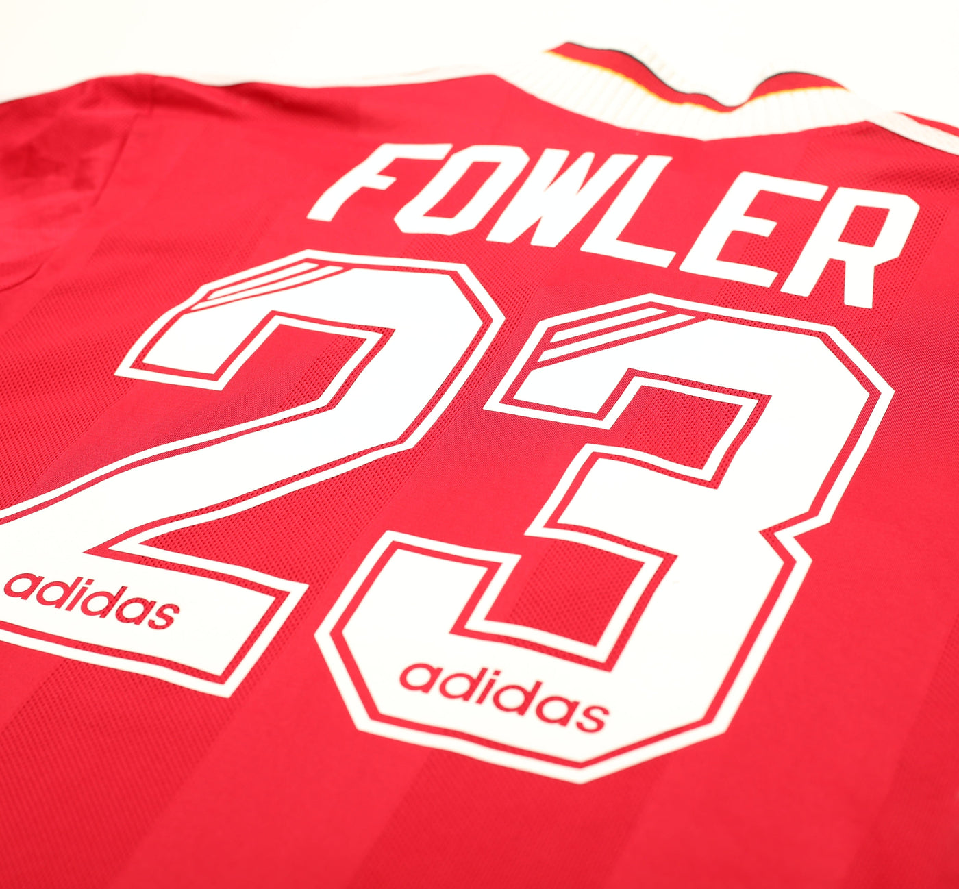 1995/96 FOWLER #23 Liverpool Adidas Home Football Shirt (M) - Football ...