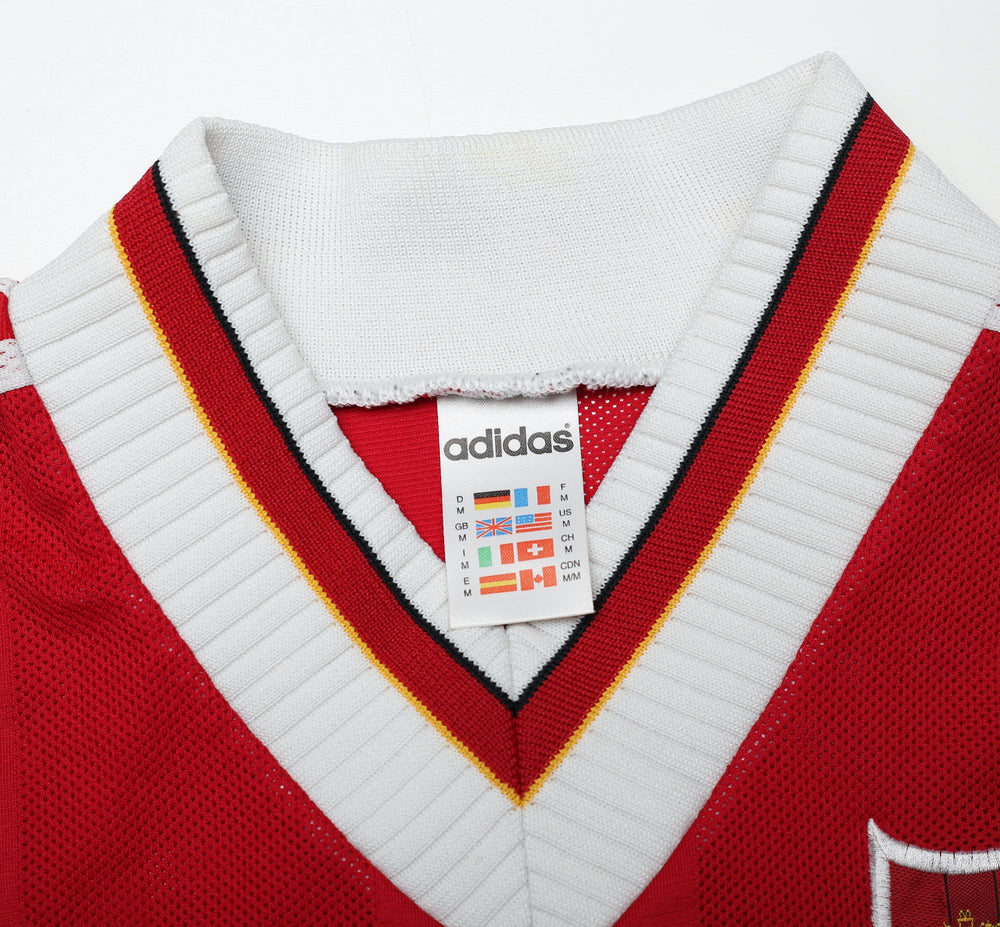 1995/96 FOWLER #23 Liverpool Adidas Home Football Shirt (M) - Football ...