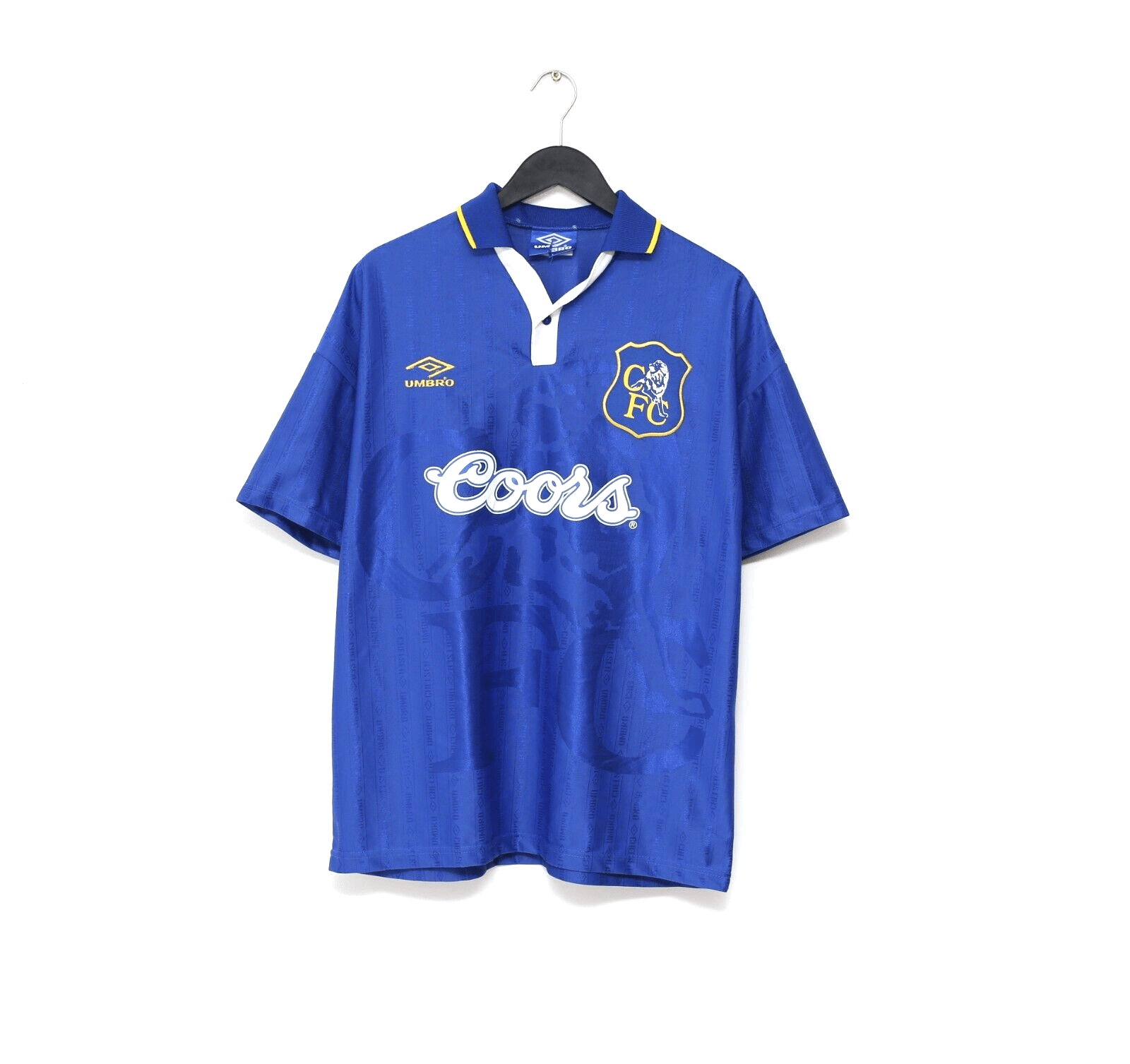 1995/97 Gullit #4 Chelsea Vintage Umbro Home Football Shirt 1995/97 Gullit #4 Chelsea Vintage Umbro Home Football Shirt