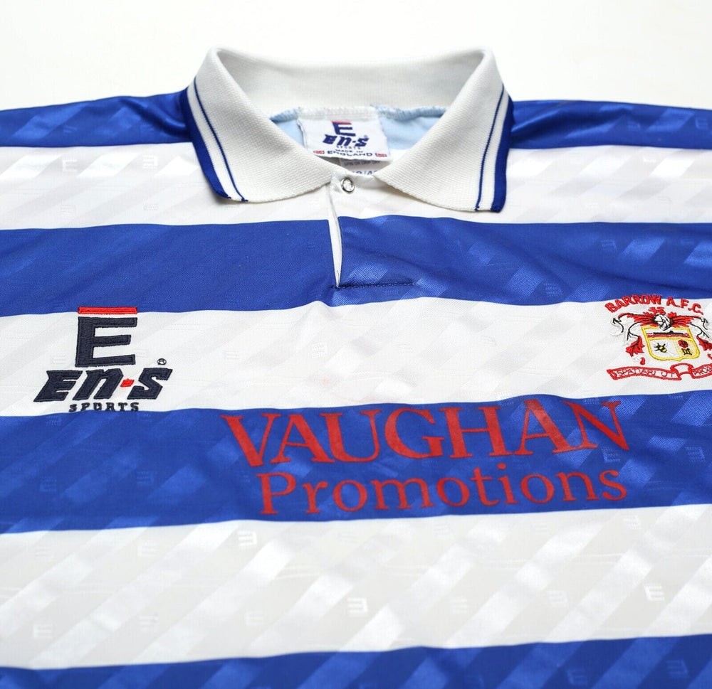 1996/97 BARROW FC Vintage EN-SPORTS Home Football Shirt (M) - Football ...