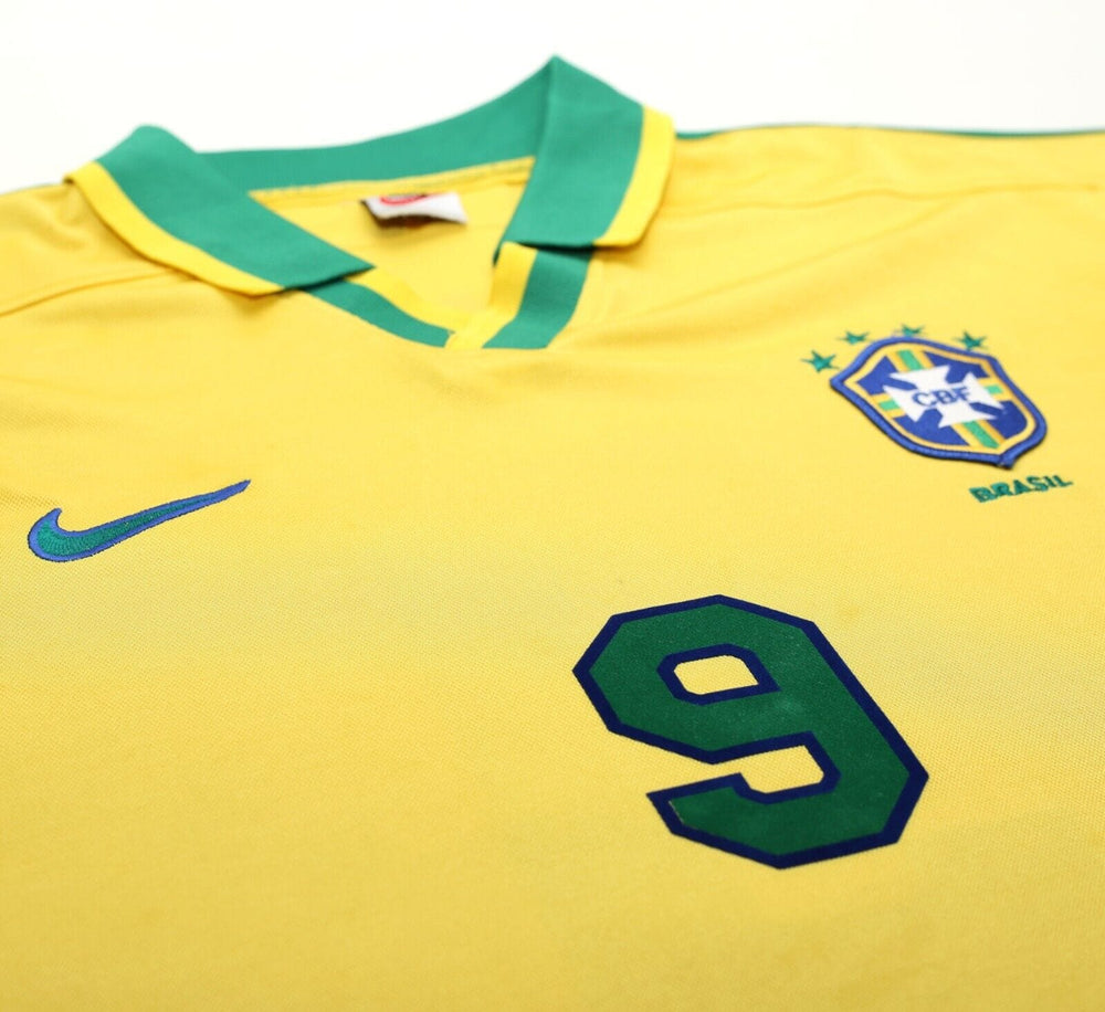 1997.98 vintage Ronaldo #9 shirt | Size L | Classic Brazil Nike kit ...