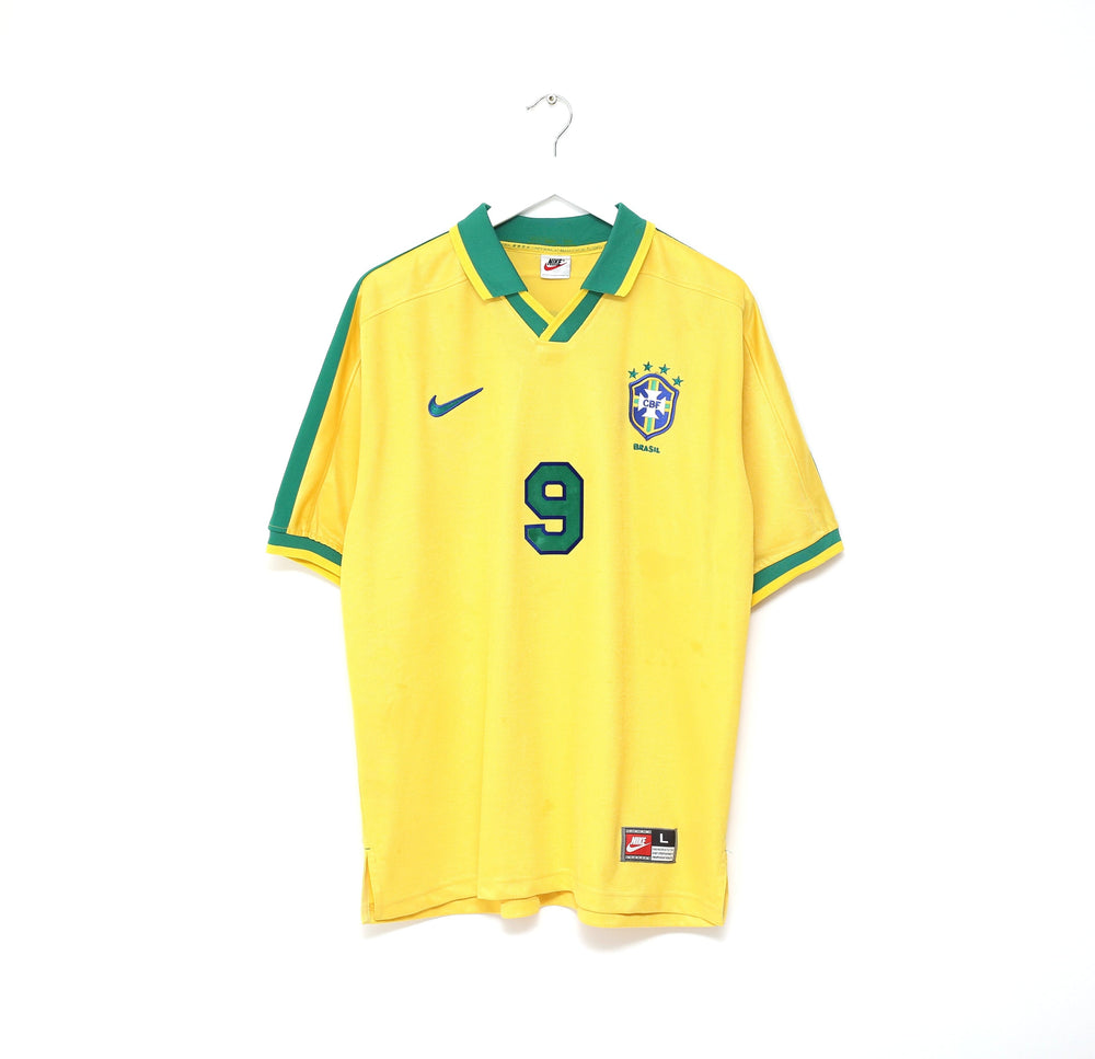 1997.98 vintage Ronaldo #9 shirt | Size L | Classic Brazil Nike kit ...
