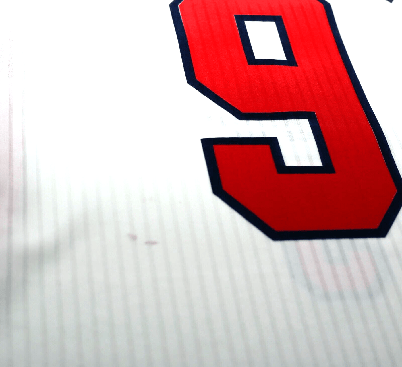 1997/99 SHEARER #9 England Vintage Umbro Home Football Shirt M/L World ...