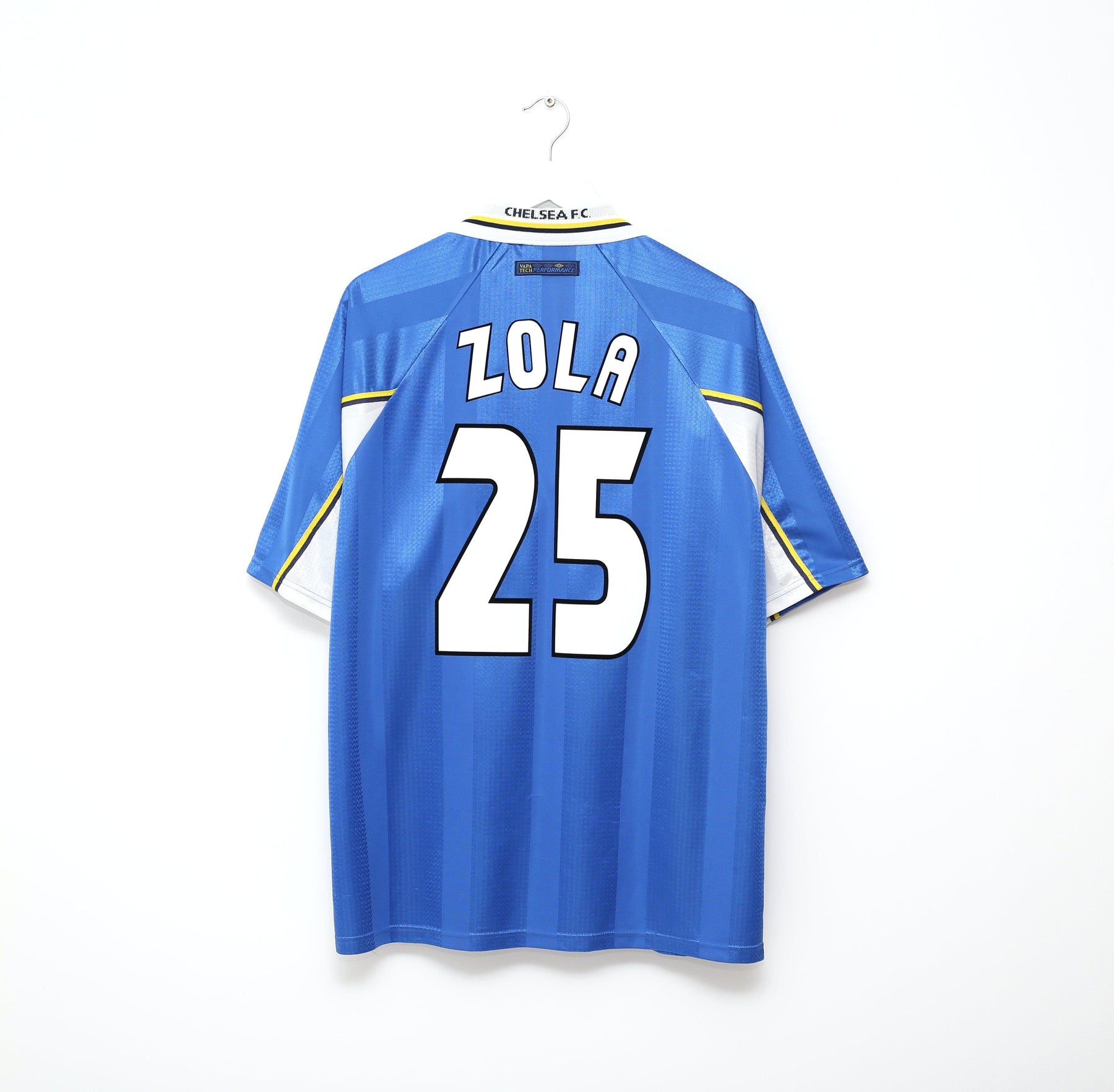 1997/99 Zola #25 Chelsea | Size XL/XXL | Vintage football shirt ...