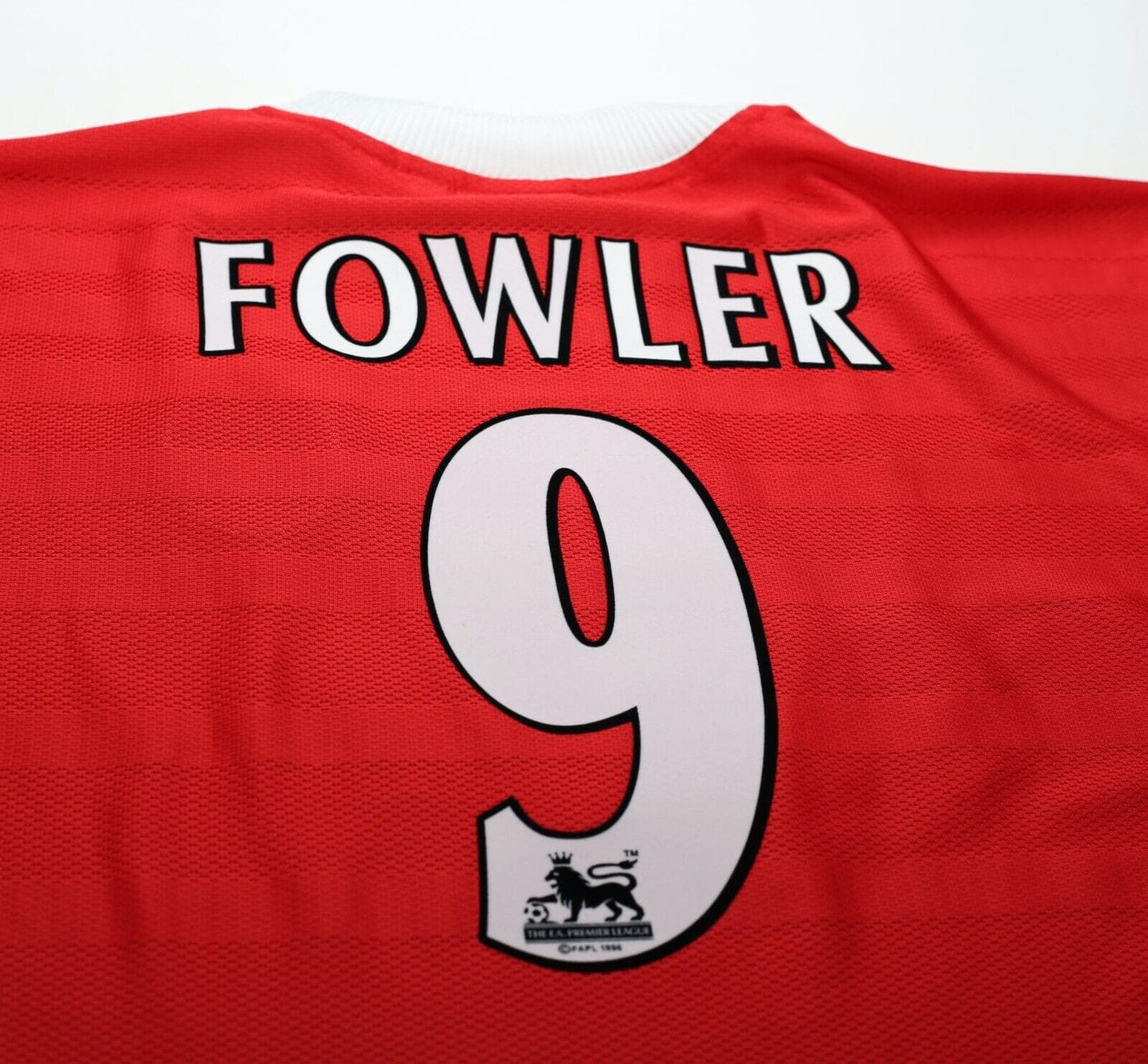 1998/00 FOWLER #9 Liverpool Vintage Reebok Home Football Shirt Jersey ...