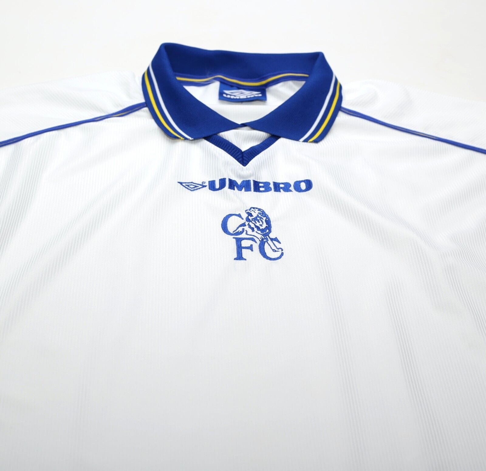 1998/99 CHELSEA Vintage Umbro Player Issue Away Football Shirt (XL ...