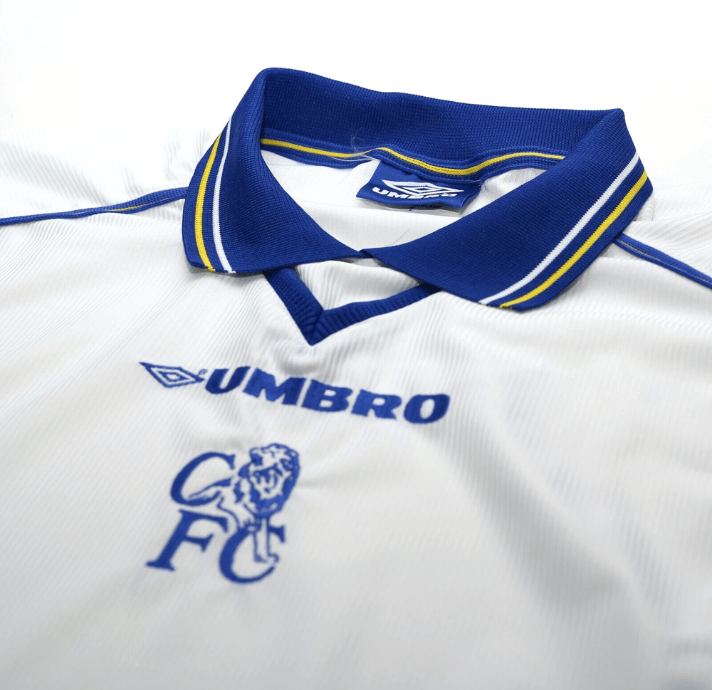 1998/99 CHELSEA Vintage Umbro Player Issue Away Football Shirt (XL ...
