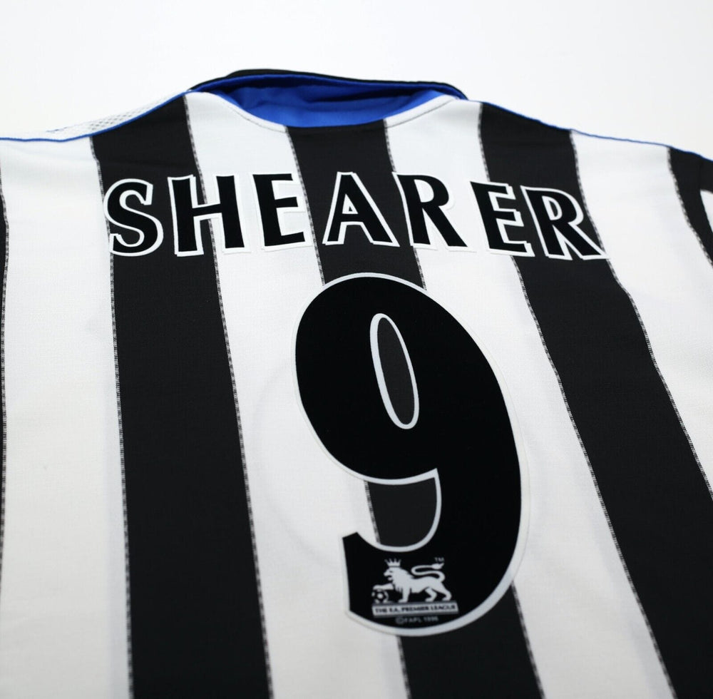 1999/00 SHEARER #9 Newcastle United Vintage adidas Football Shirt (S ...