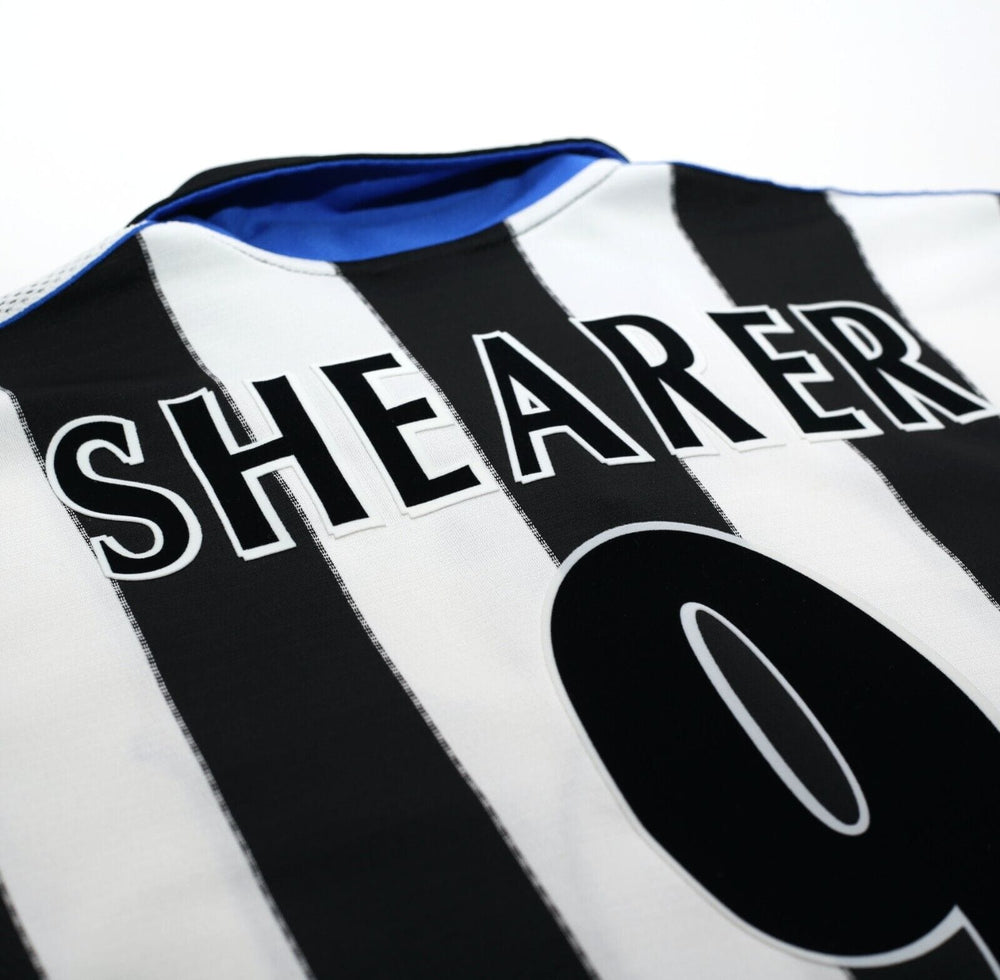1999/00 SHEARER #9 Newcastle United Vintage adidas Football Shirt (S ...