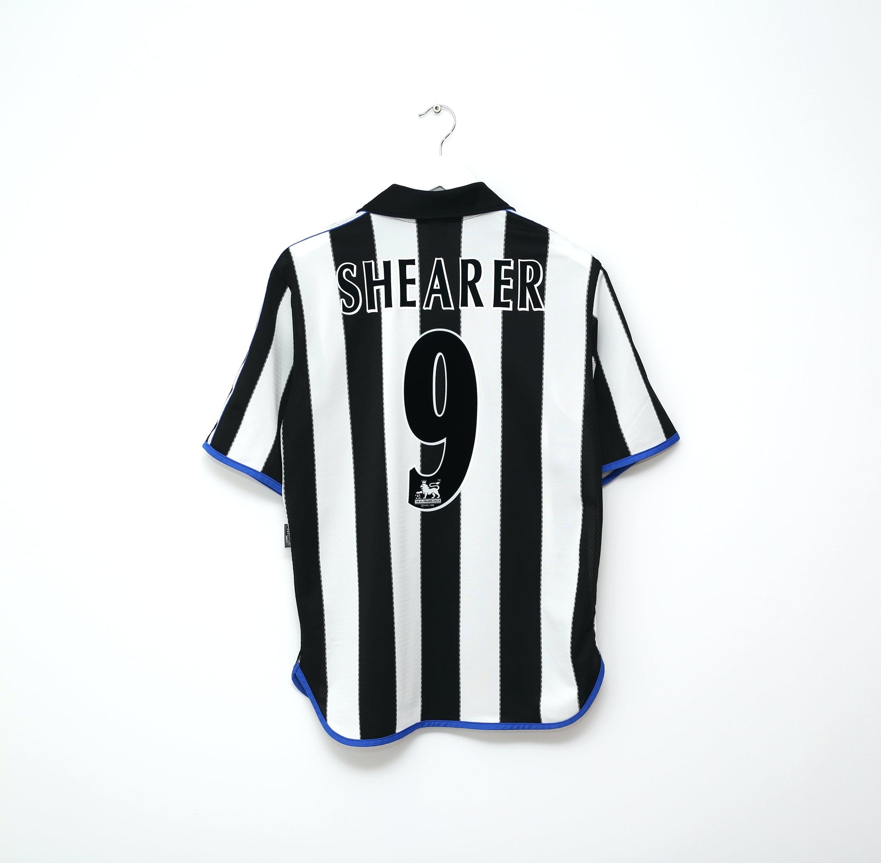 1999/00 SHEARER #9 Newcastle United Vintage adidas Football Shirt (S ...