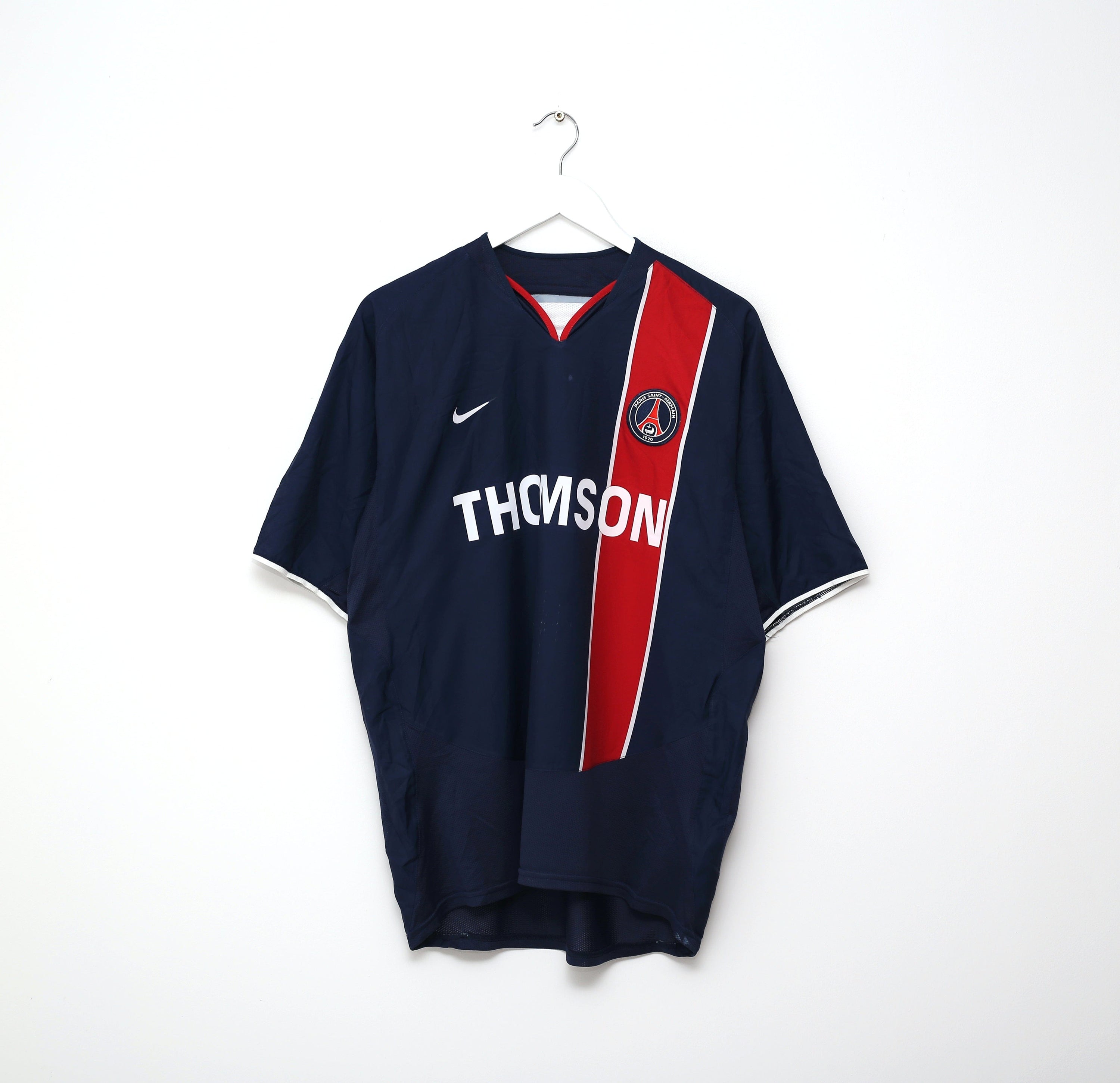 2003/04 PSG Nike Home Shirt | Size L | Paris Saint Germain - Football ...