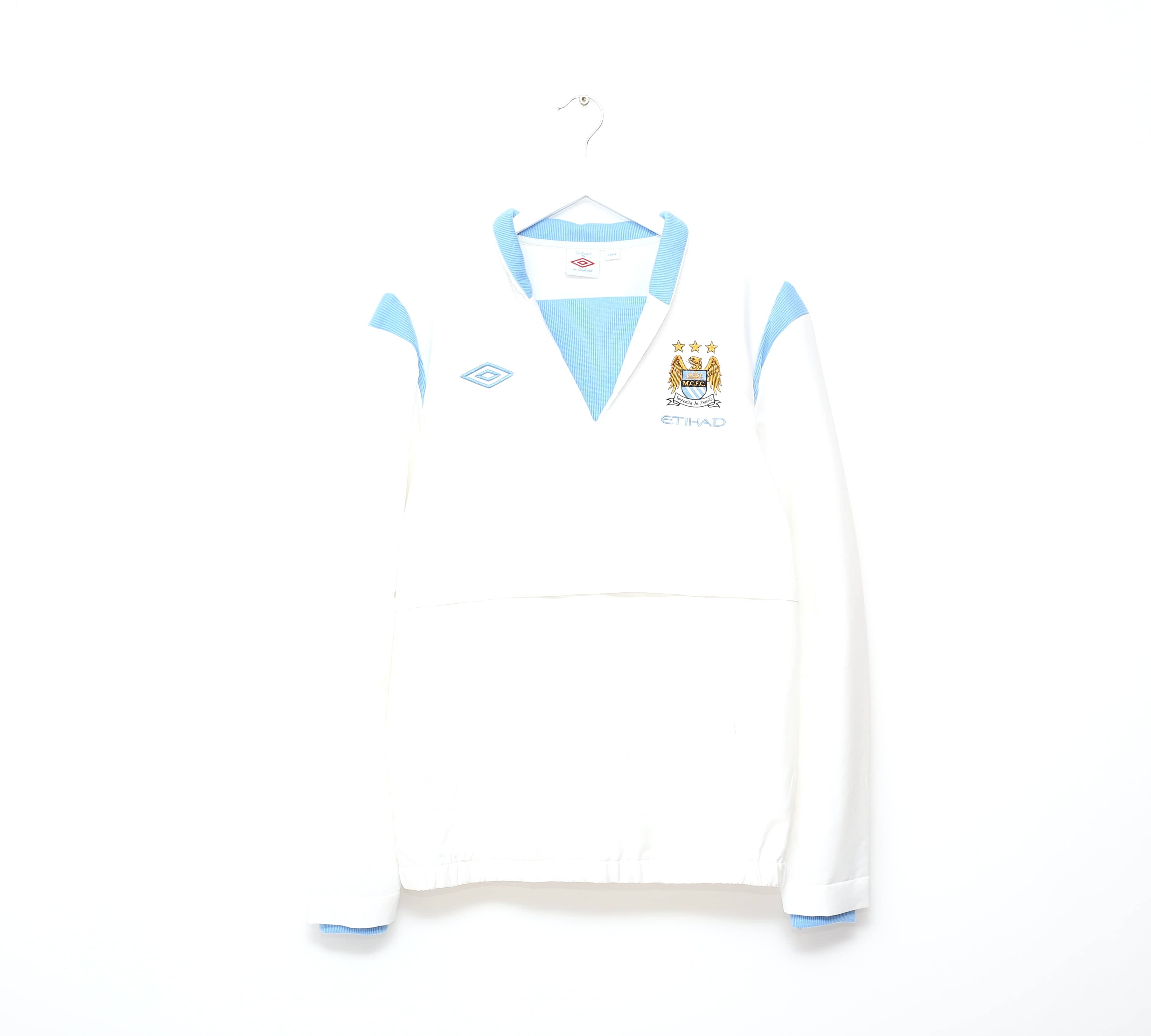 2010/11 vintage Manchester City away shirt | Size L | Classic Umbro kit ...