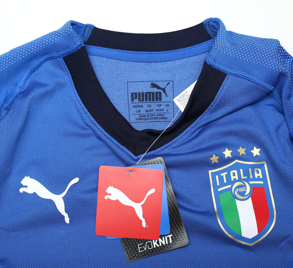 2017/18 ITALY PUMA Authentic Dry Cell Away Football Shirt (L) NEW ...