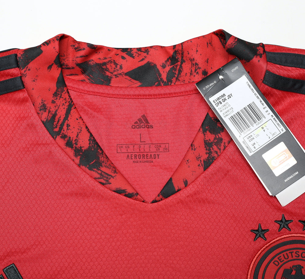 2020/21 #12 GERMANY Adidas GK Football Shirt (L) NEW - Football Shirt ...