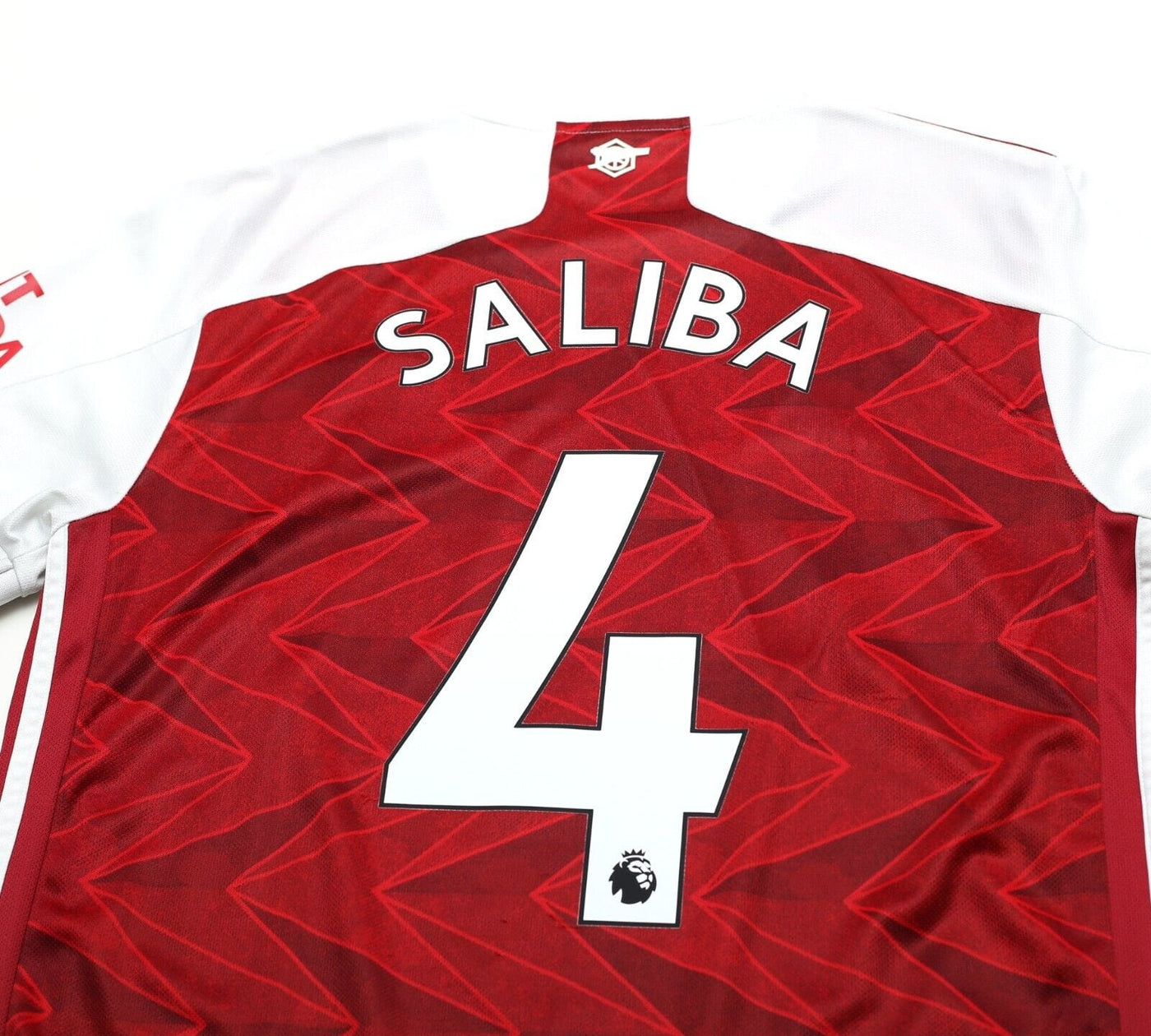 2021/21 Saliba #4 Shirt | Size M | Authentic Arsenal home jersey ...