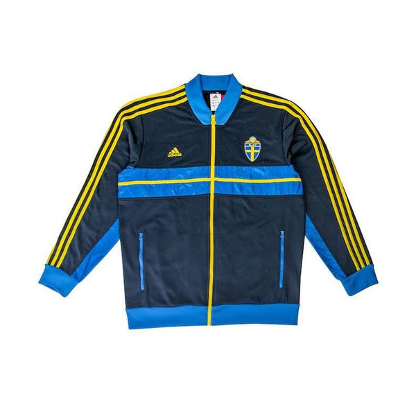 2013-14 Sweden National Team Anthem Jacket L - Football Shirt Collective